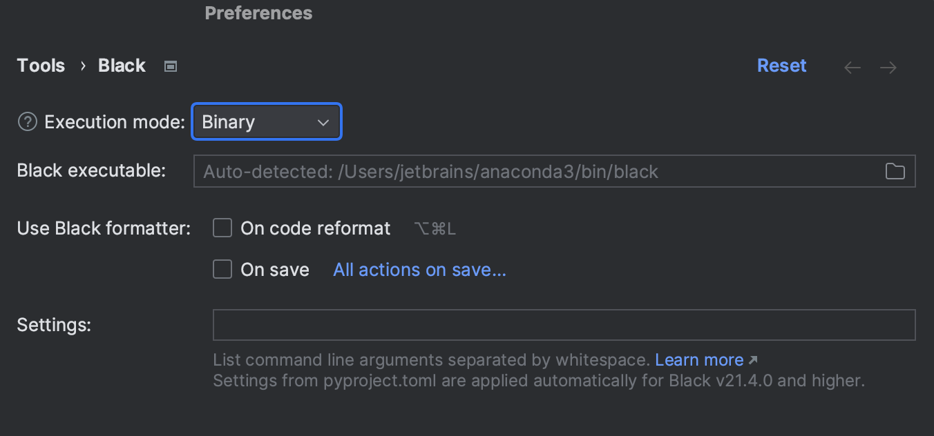 Reformat and rearrange code | PyCharm Documentation
