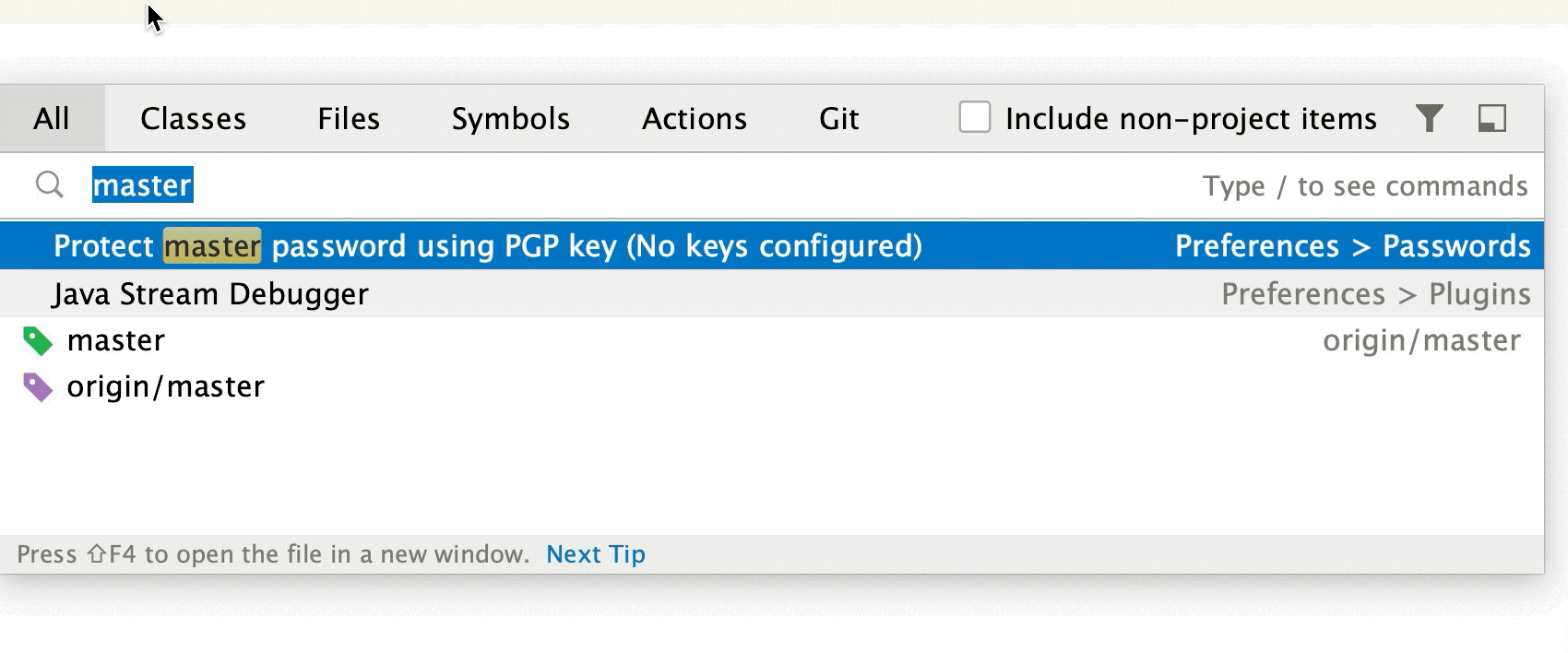 Search everywhere | IntelliJ IDEA Documentation