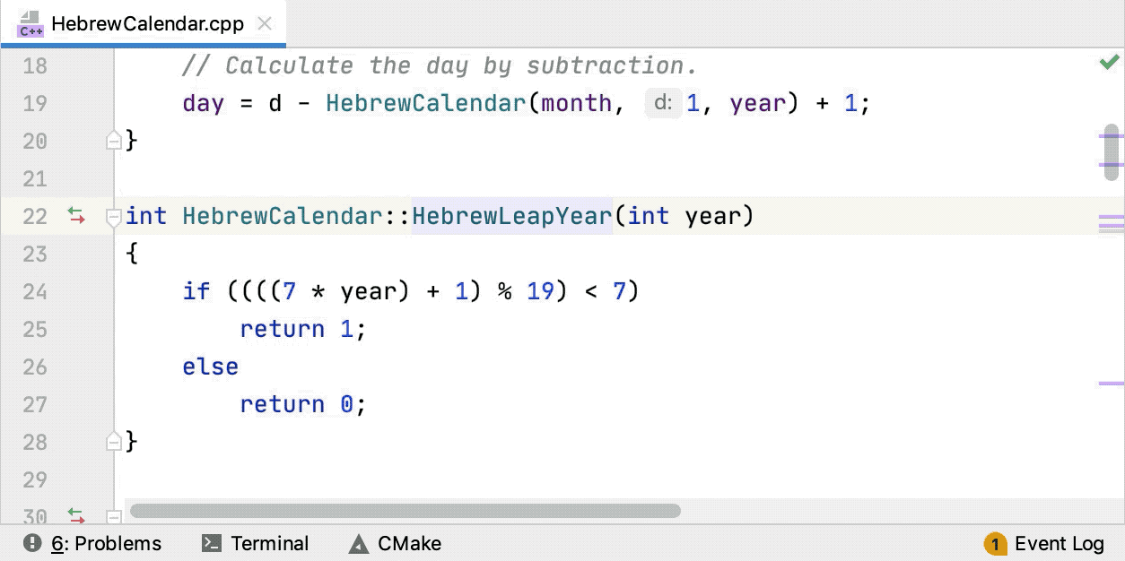 Source code navigation | CLion Documentation