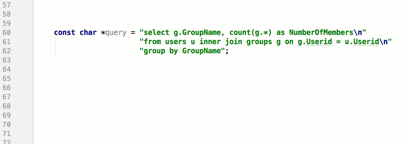 Language injections | CLion Documentation