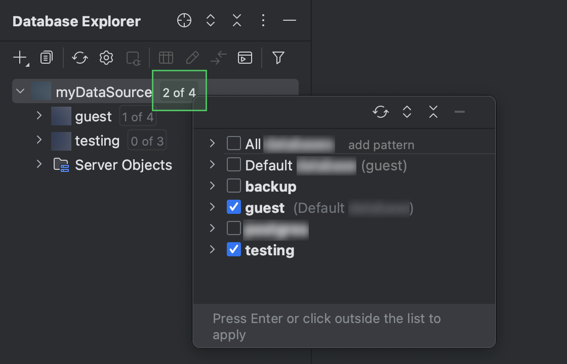 Connect to Google Cloud SQL instances | DataGrip Documentation