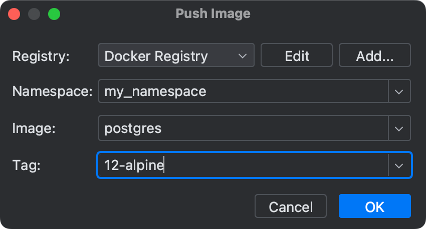 Docker images | DataGrip Documentation