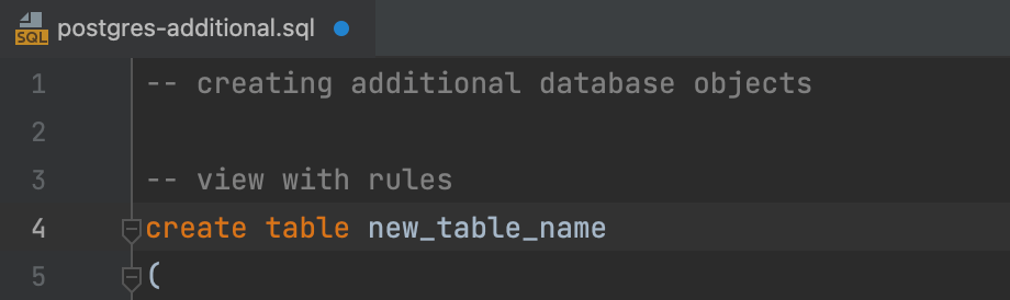 LightEdit mode | DataGrip Documentation