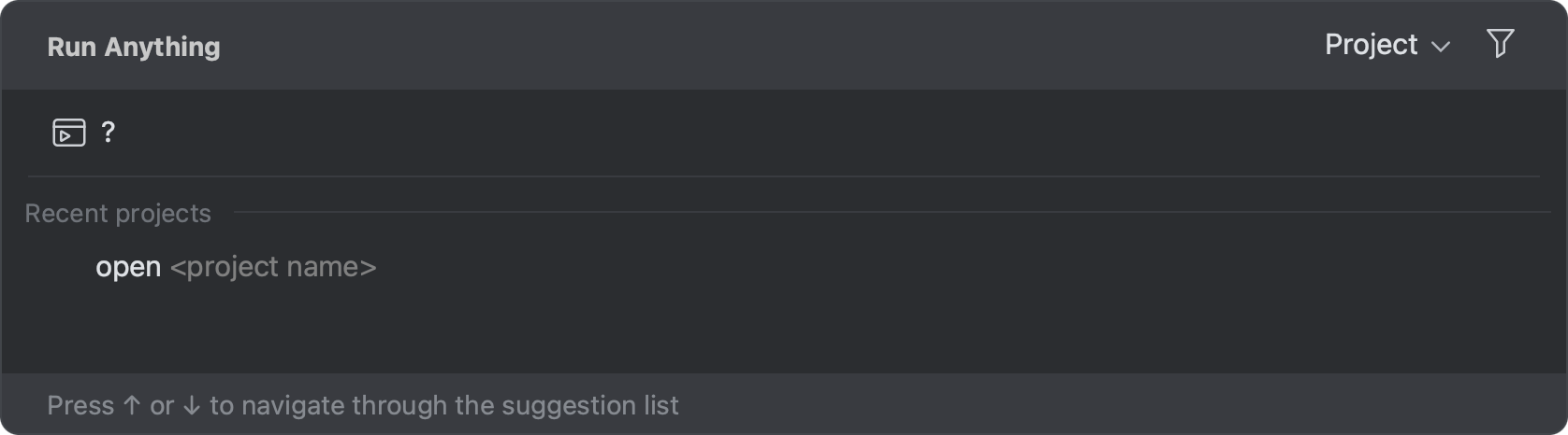 Run anything | DataGrip Documentation