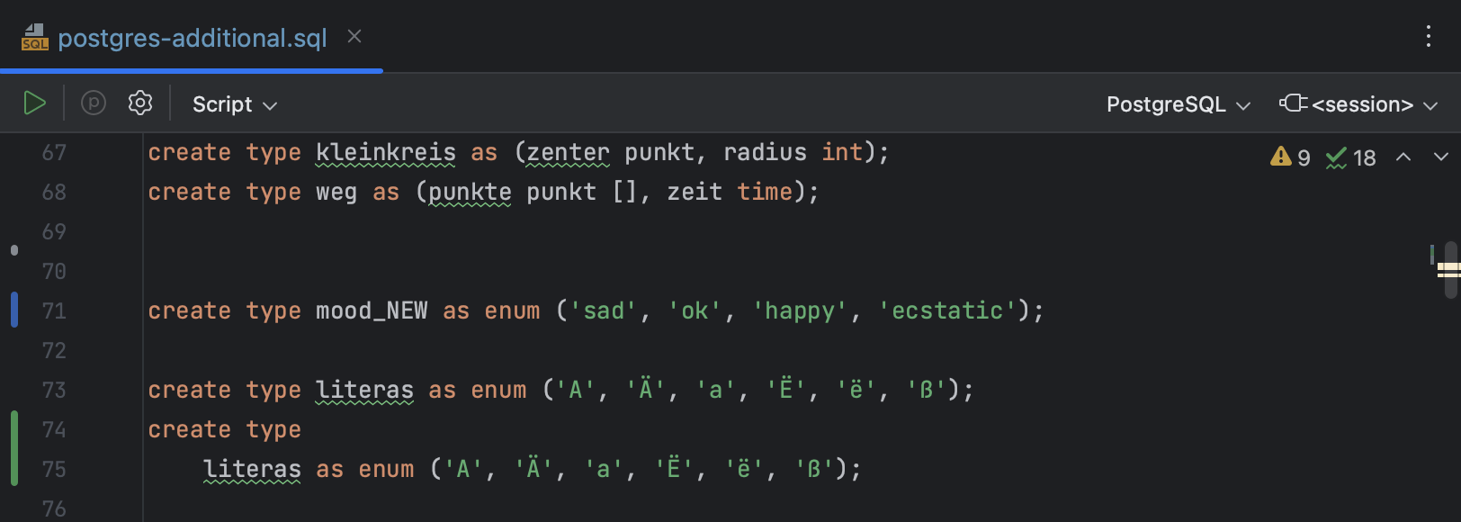 Icon reference | DataGrip Documentation
