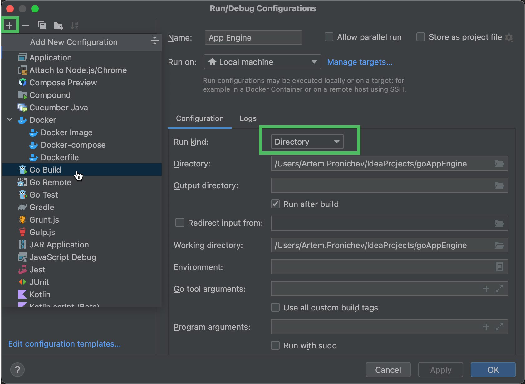 App Engine Intellij Idea Documentation 1104