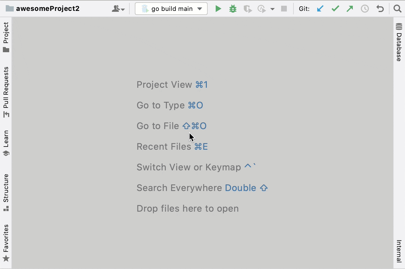 Learn IDE features | GoLand Documentation