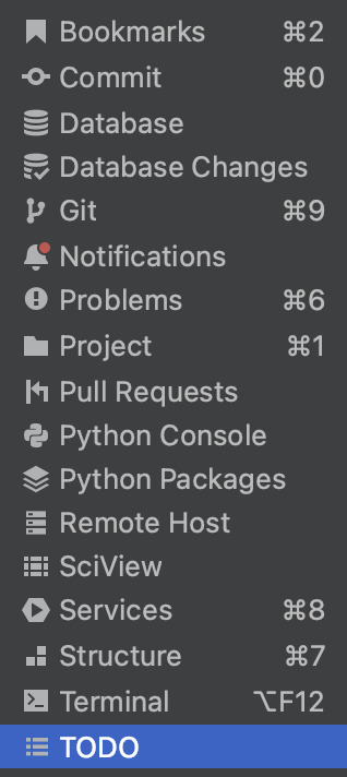 Tool windows | PyCharm Documentation