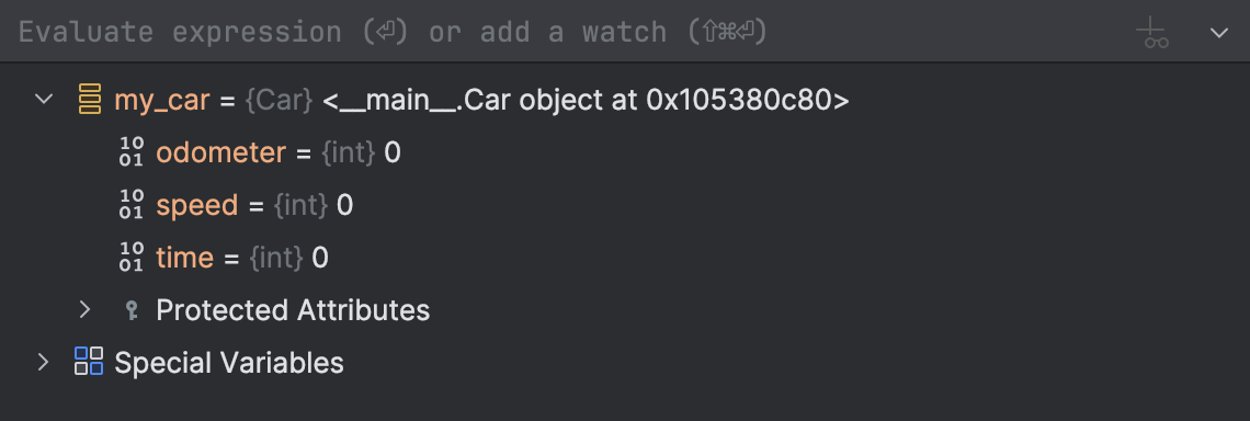 Variables | PyCharm Documentation Variables | PyCharm Documentation