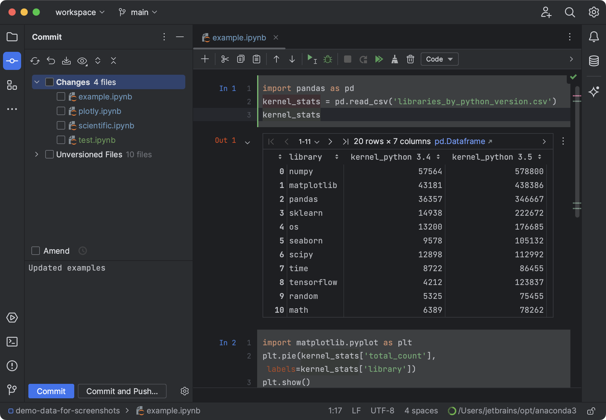 New UI | DataSpell Documentation