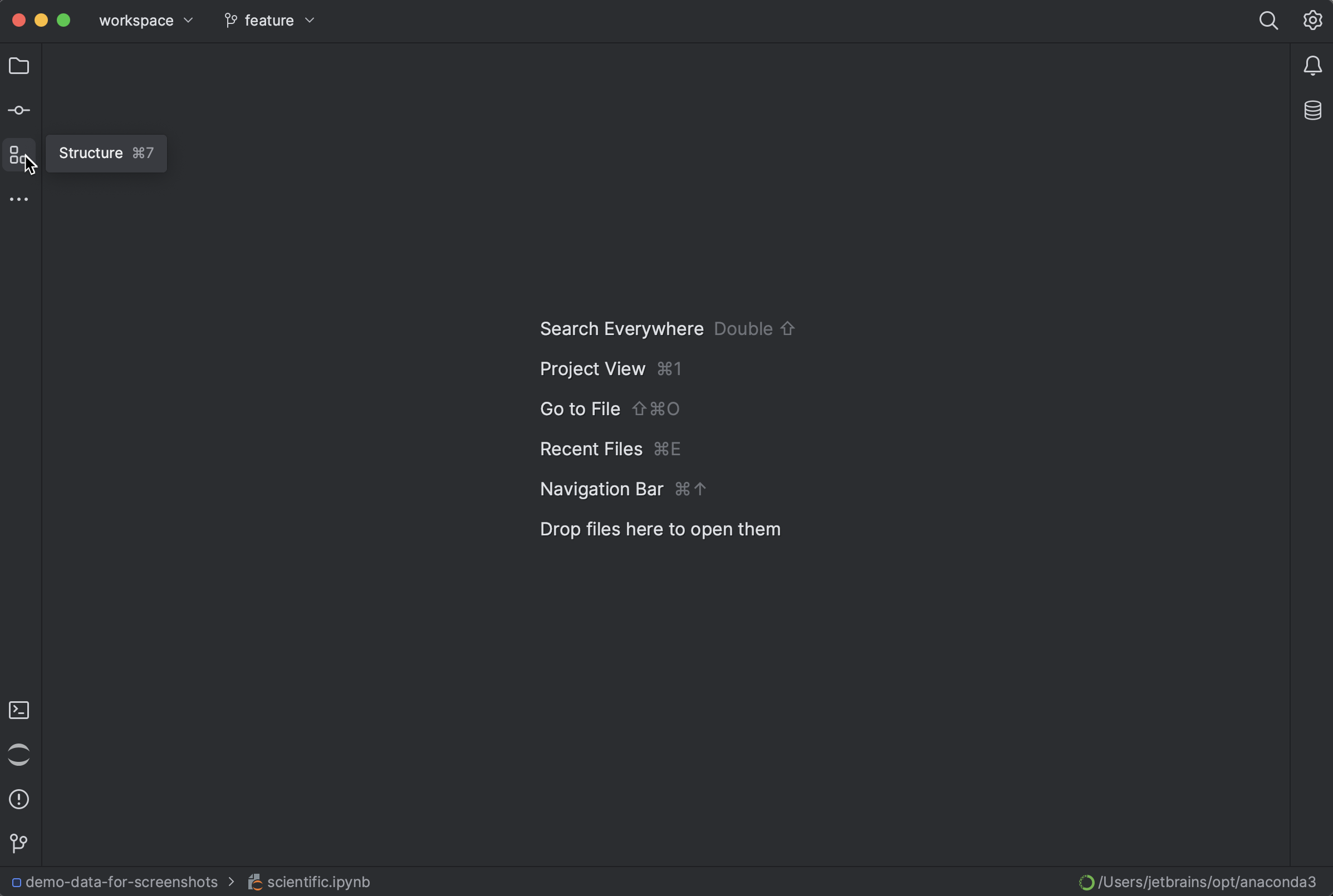 New UI | DataSpell Documentation