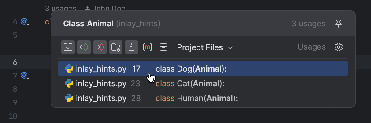 Inlay Hints | PyCharm Documentation