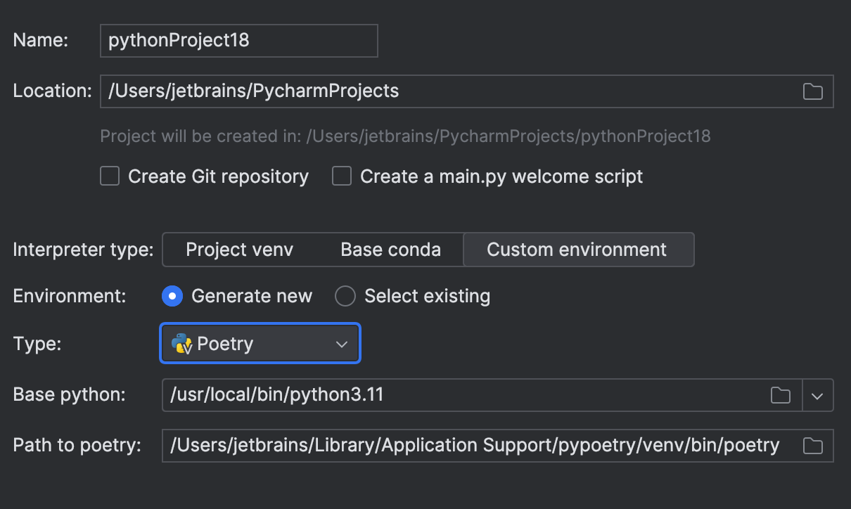 Creating a Flask Project | PyCharm Documentation