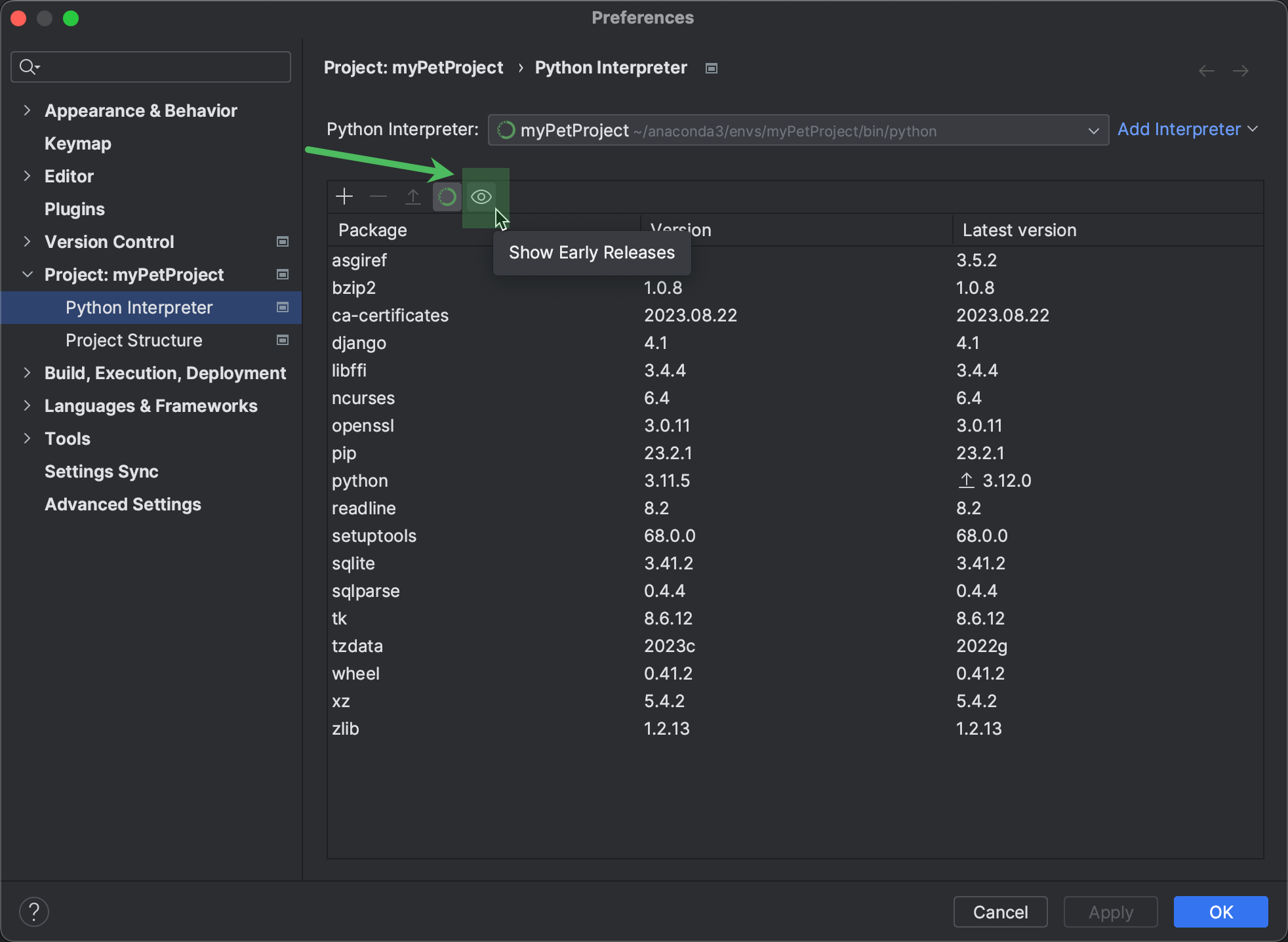 Install, uninstall, and upgrade packages | PyCharm Documentation