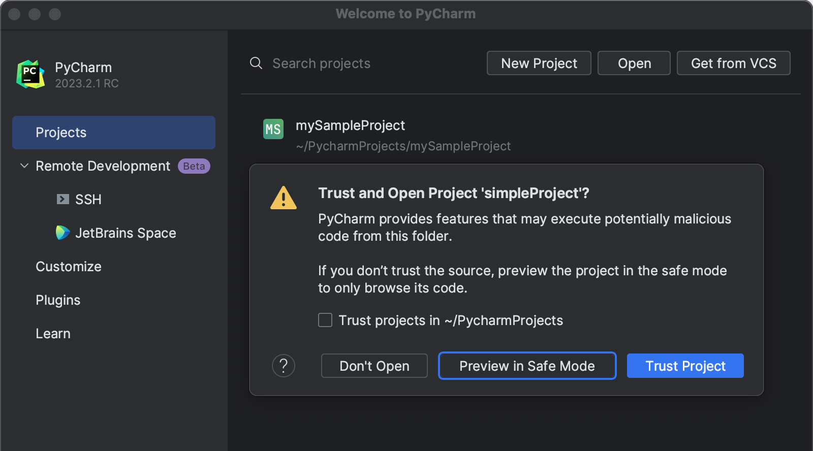 Node.js | PyCharm Documentation