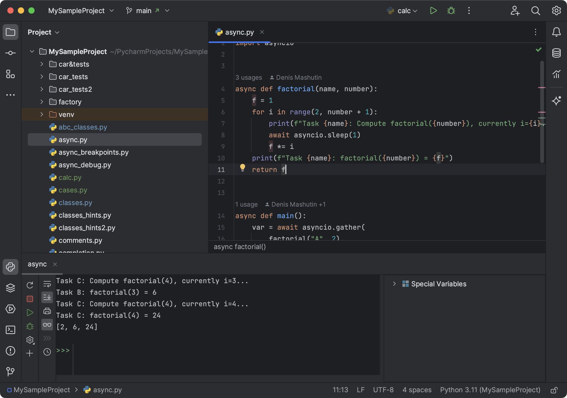 Arrange tool windows | PyCharm Documentation