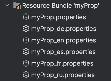 Resource bundles | IntelliJ IDEA Documentation