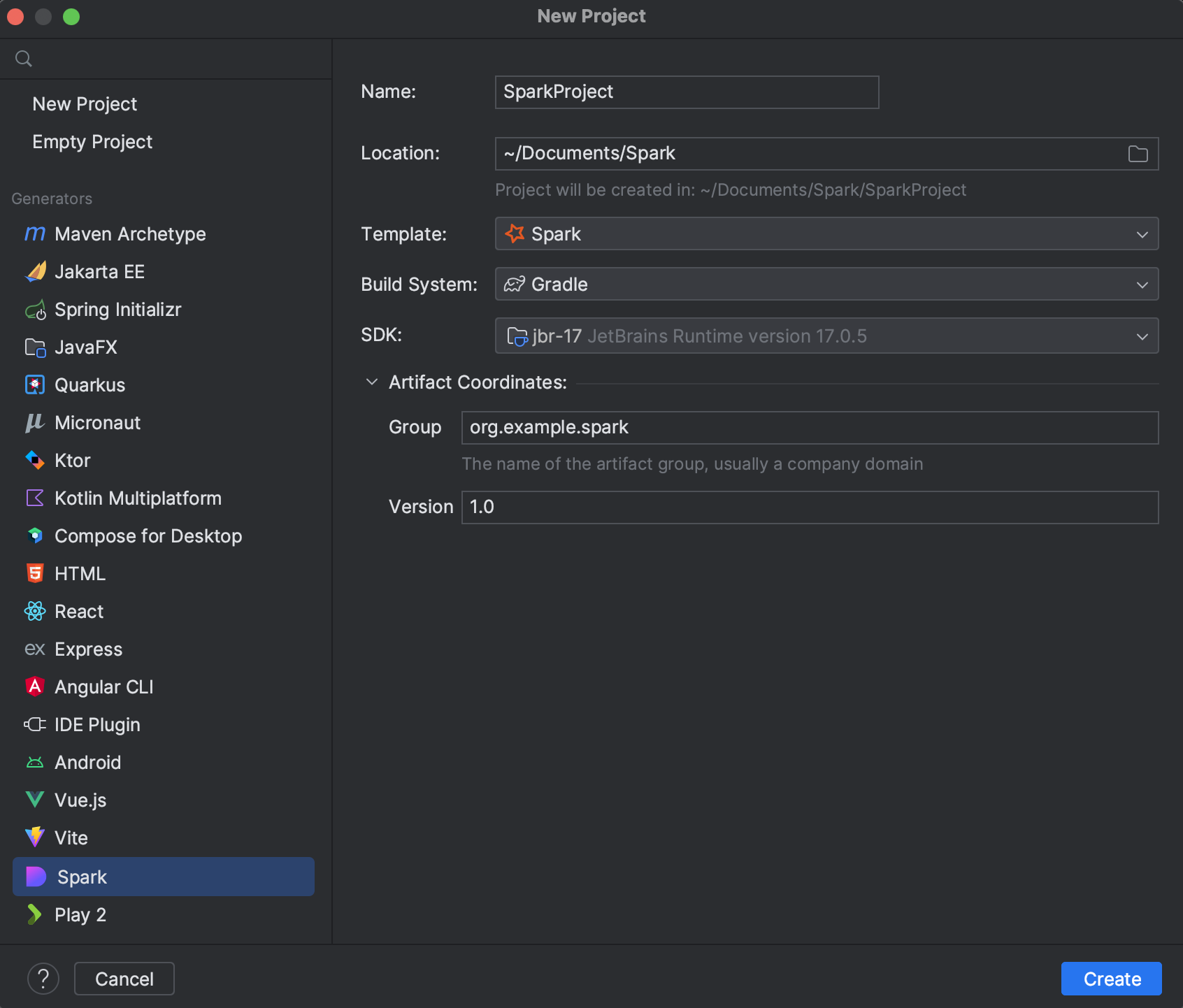 Create And Run Spark Application On Cluster Intellij Idea Documentation