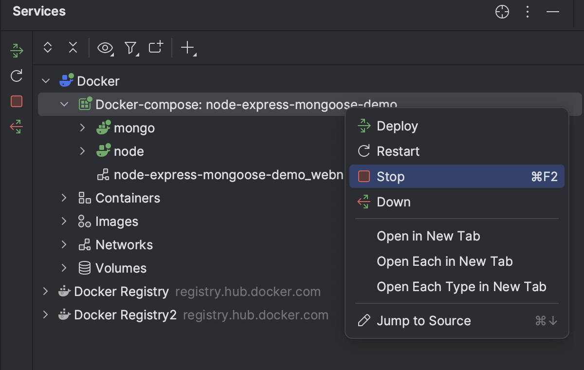 Docker Compose | WebStorm Documentation Docker Compose | WebStorm Documentation