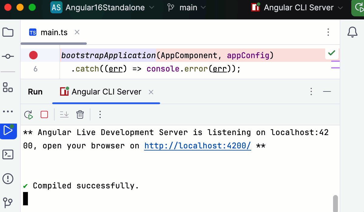 Angular | PyCharm Documentation