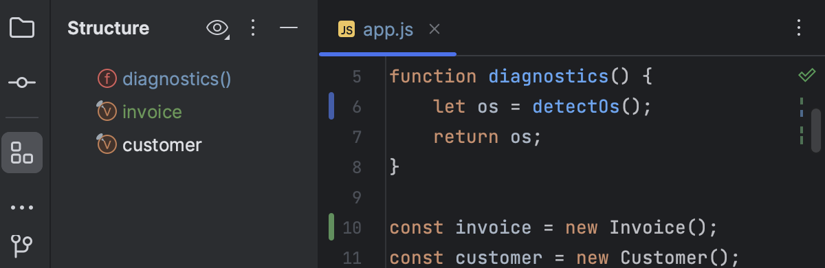 File structure | WebStorm Documentation