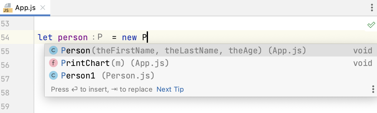 Code completion | WebStorm Documentation