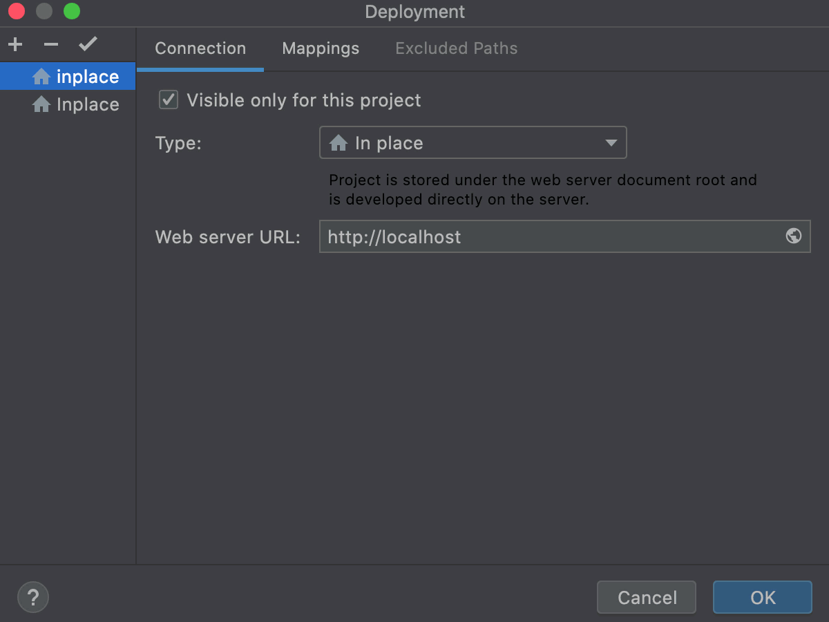 Create a remote server configuration | WebStorm Documentation