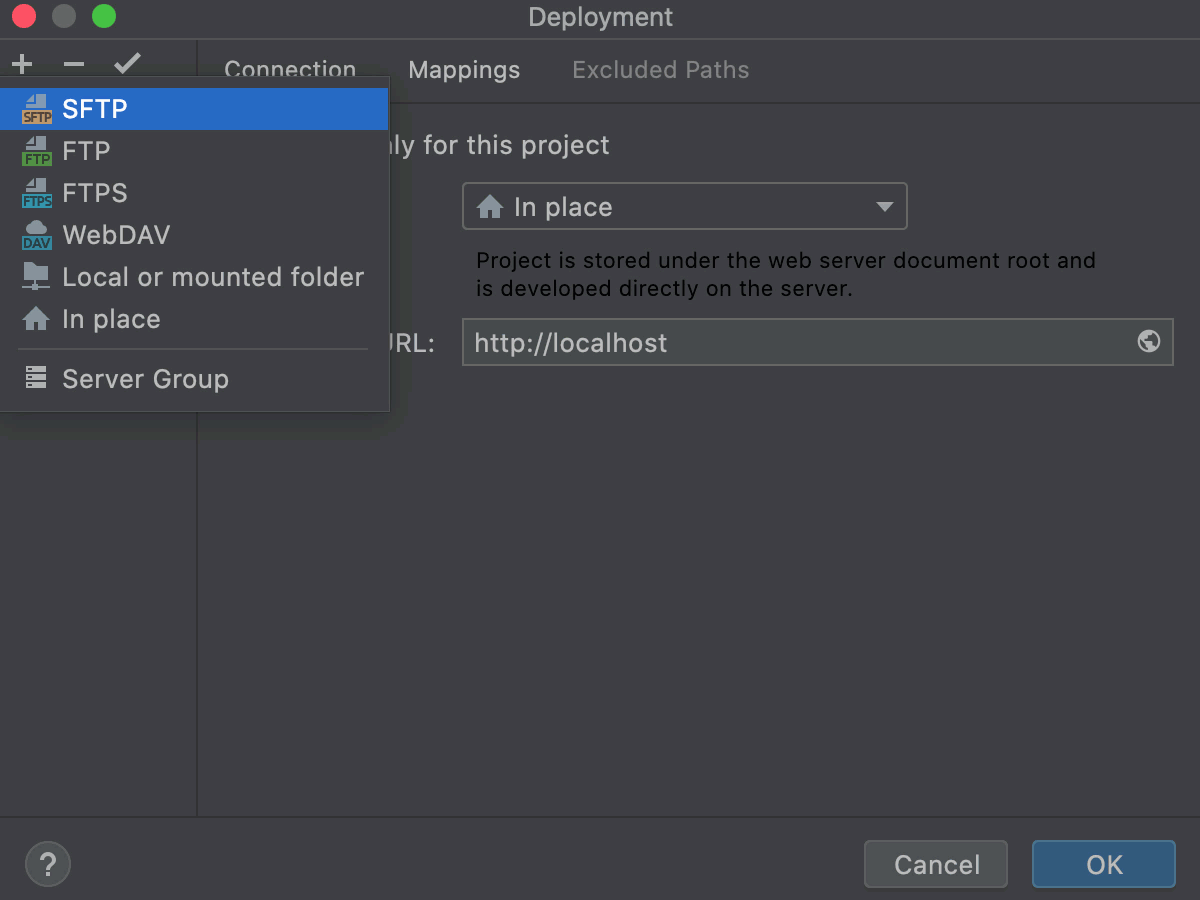 Create A Remote Server Configuration Webstorm Documentation 4197