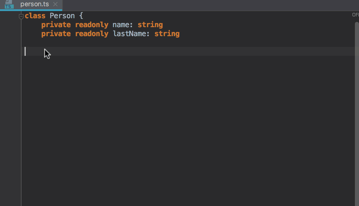 Generate code | WebStorm Documentation