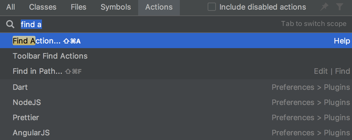 WebStorm keyboard shortcuts | WebStorm Documentation