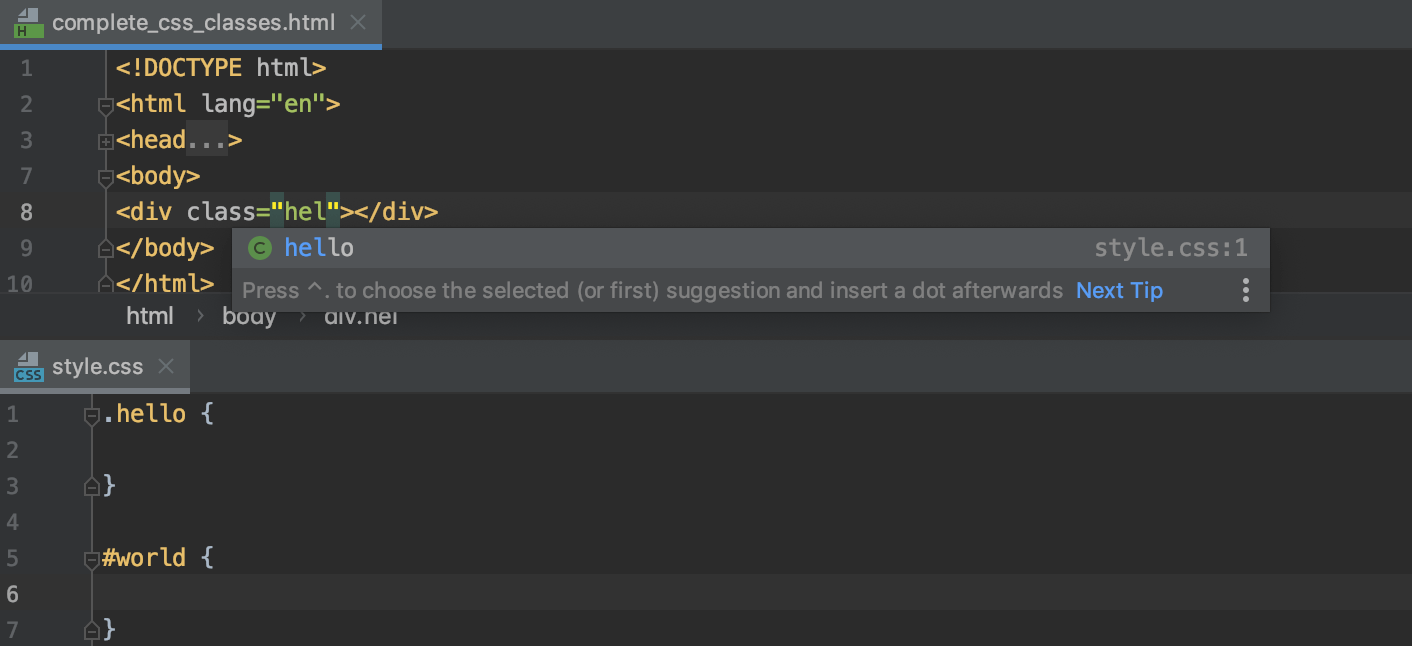 Style Sheets | PhpStorm Documentation