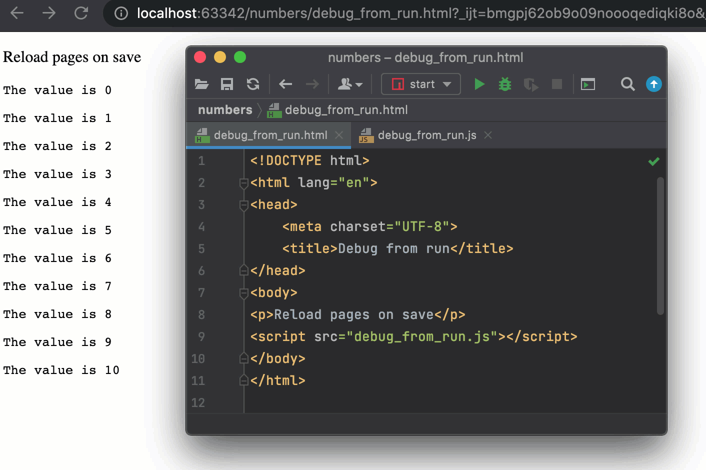 HTML | WebStorm Documentation