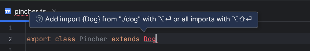 Auto import | WebStorm Documentation