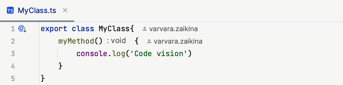 Inlay Hints | WebStorm Documentation