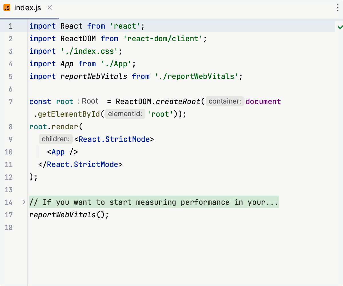 Run inspections | WebStorm Documentation