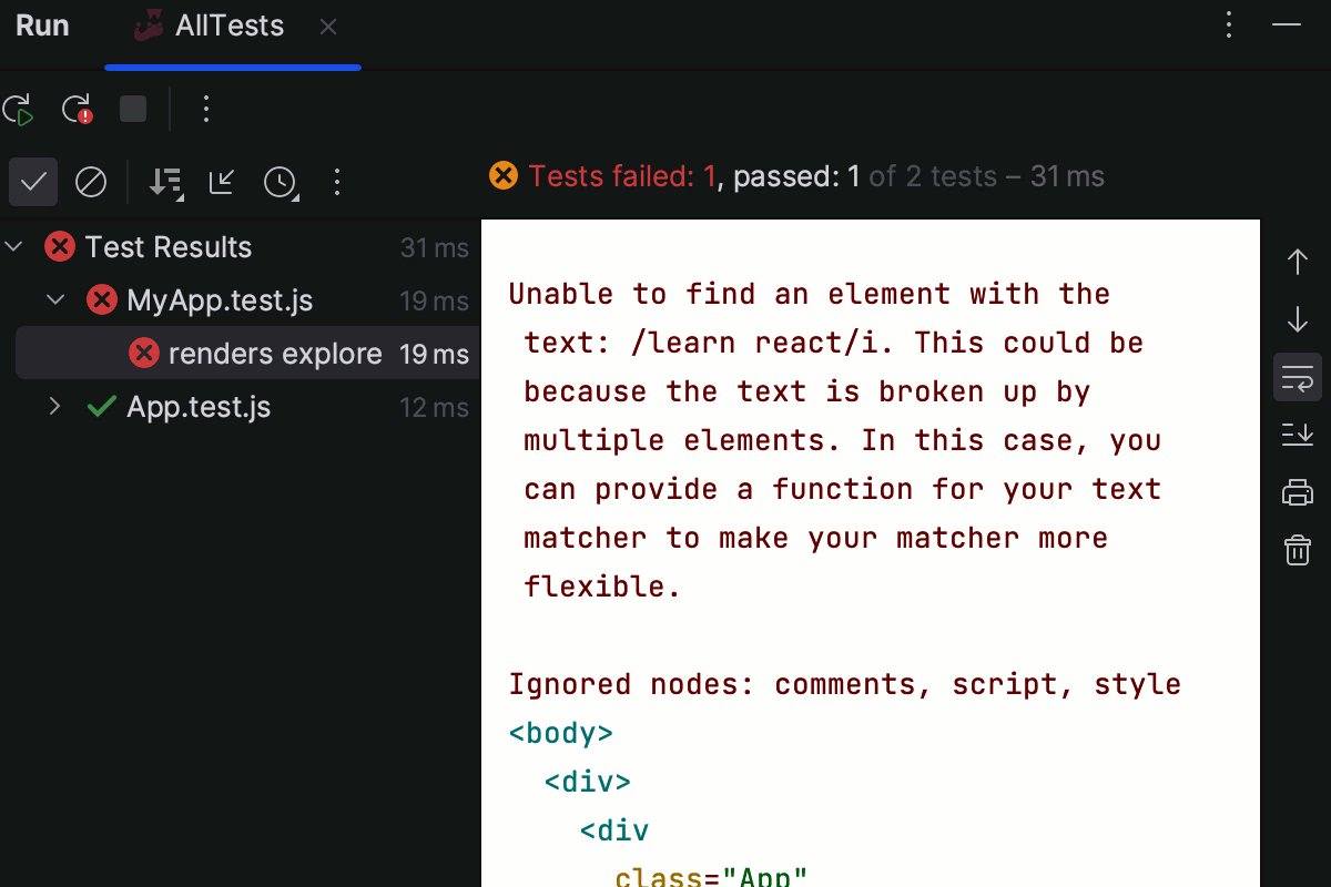 Jest Webstorm Documentation 3839