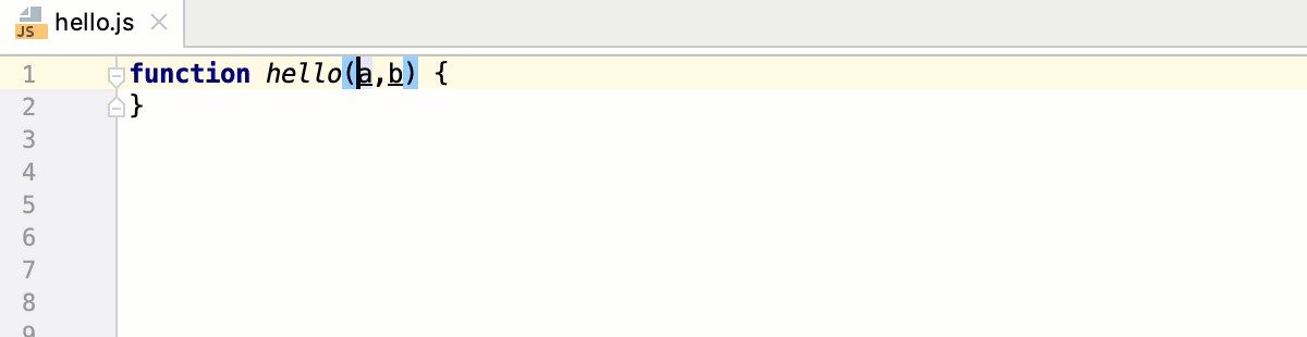 Refactoring JavaScript | WebStorm Documentation