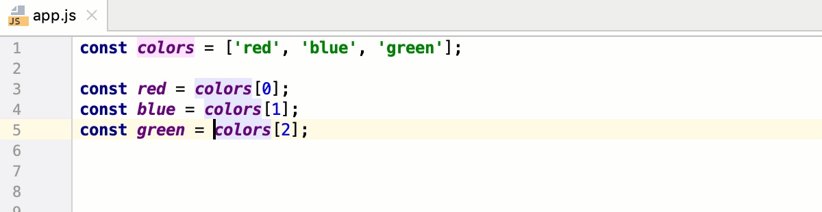 Refactoring JavaScript | WebStorm Documentation