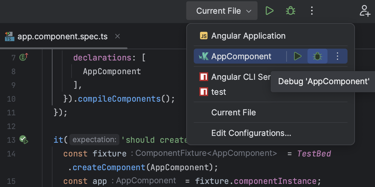Testing JavaScript | IntelliJ IDEA Documentation