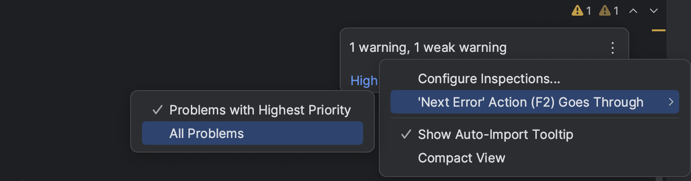 Run inspections | WebStorm Documentation