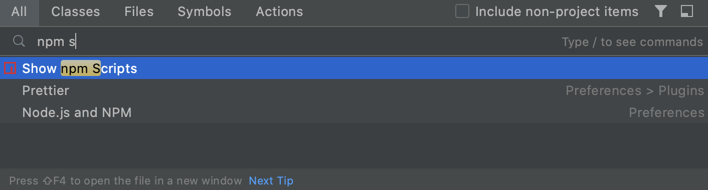 NPM tool window | WebStorm Documentation