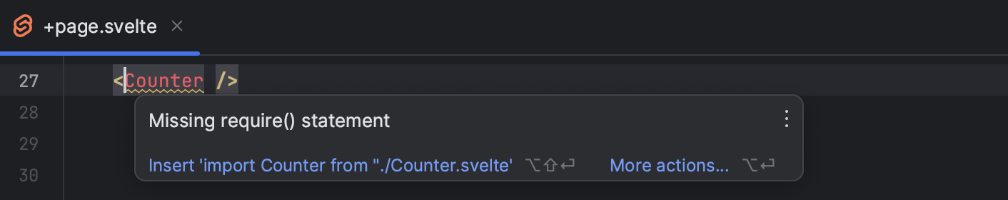 Svelte | WebStorm Documentation Svelte | WebStorm Documentation