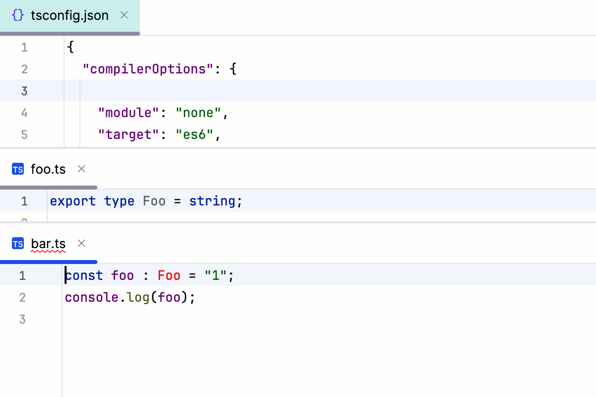 TypeScript | PyCharm Documentation