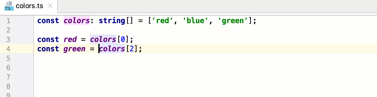Refactoring Typescript Intellij Idea Documentation