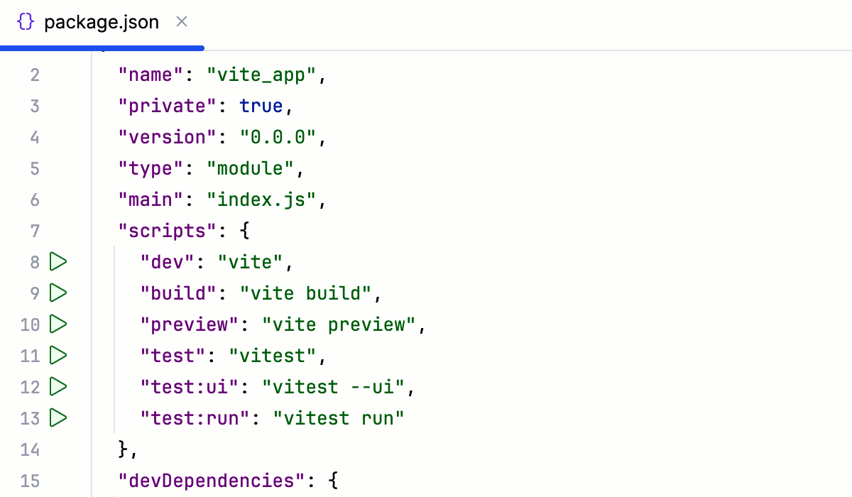 Vite | IntelliJ IDEA Documentation