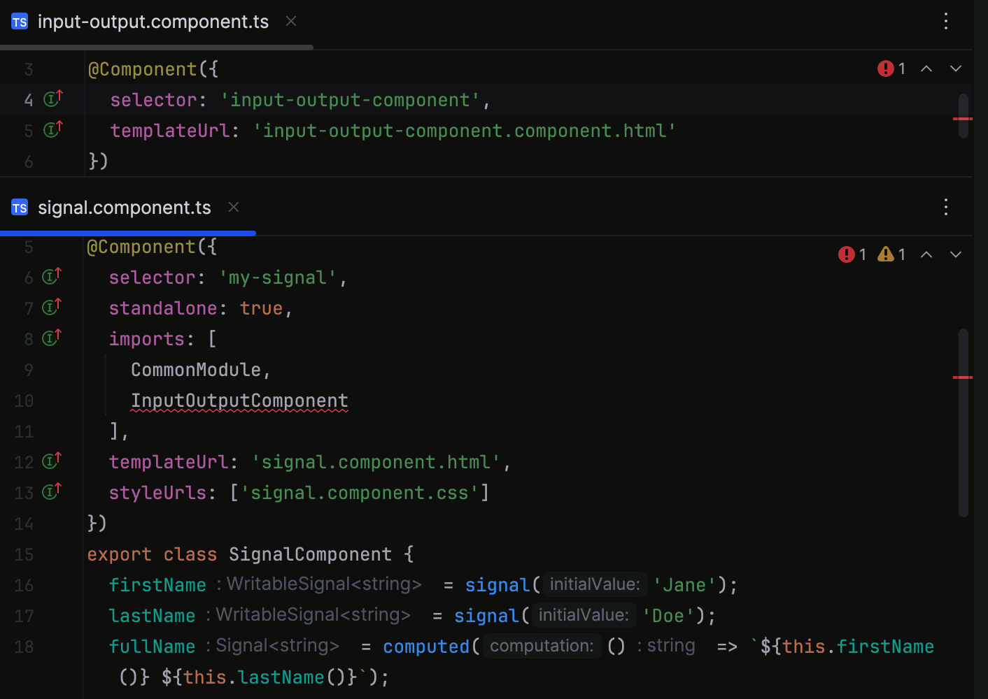 Angular | PyCharm Documentation