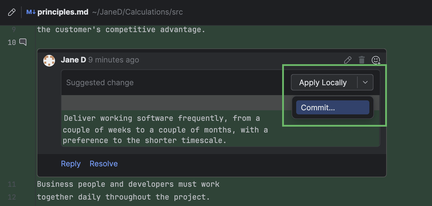 Work with GitHub pull requests | IntelliJ IDEA Documentation