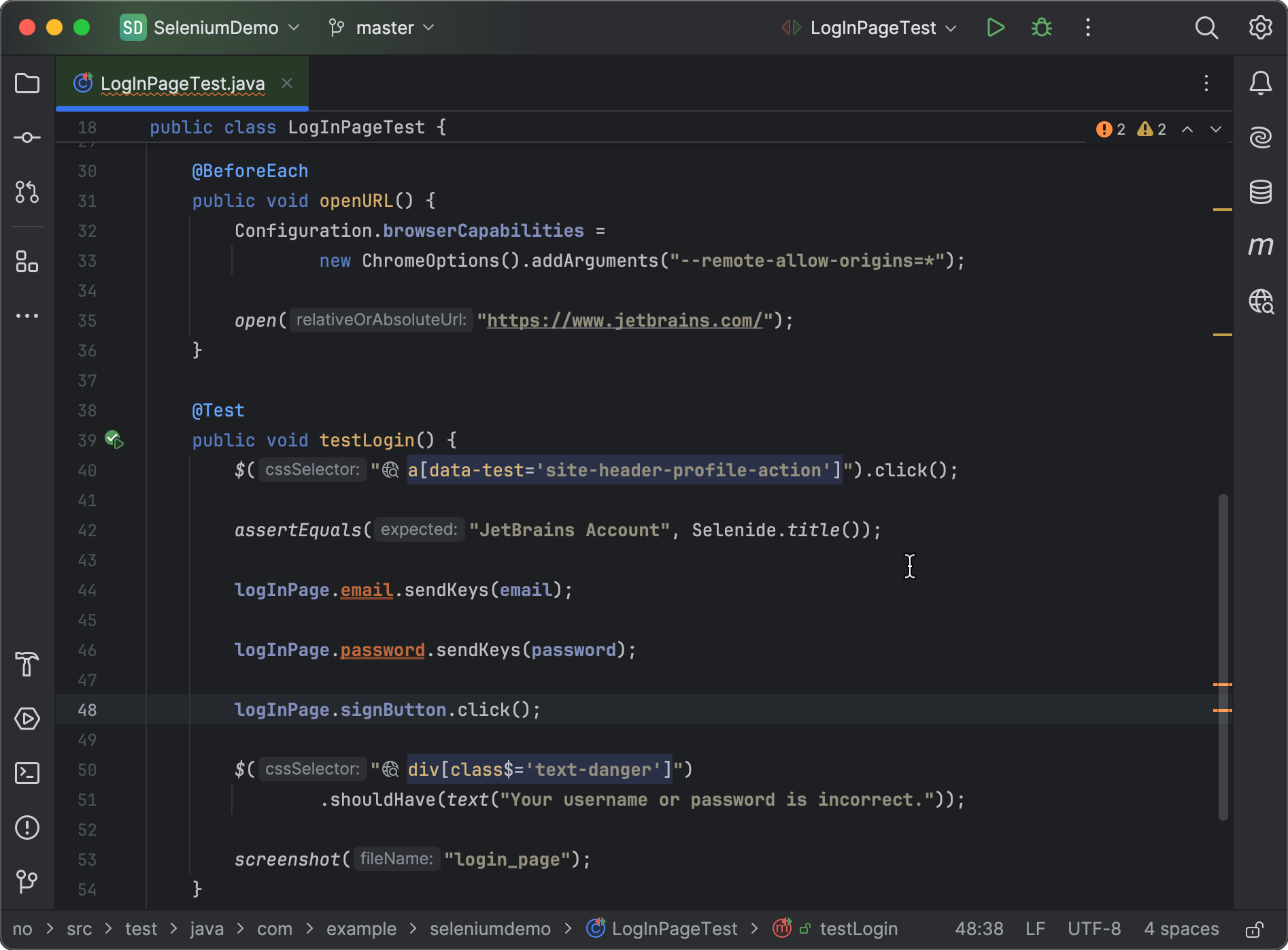 Accessibility features | Aqua Documentation