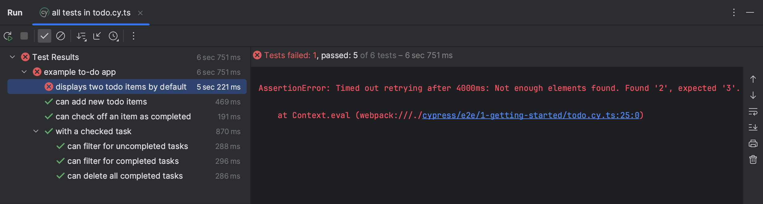 Cypress | IntelliJ IDEA Documentation
