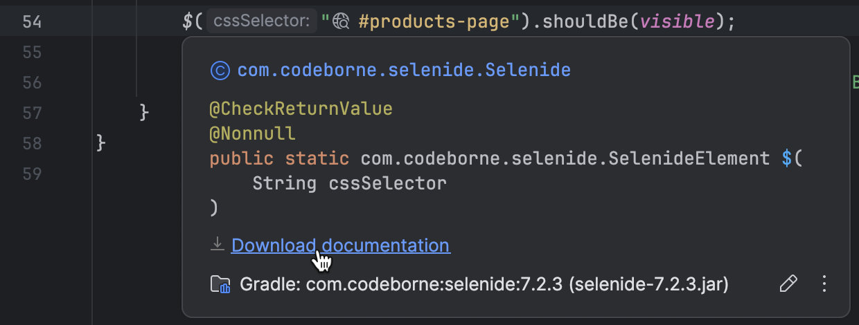 Code reference information | Aqua Documentation